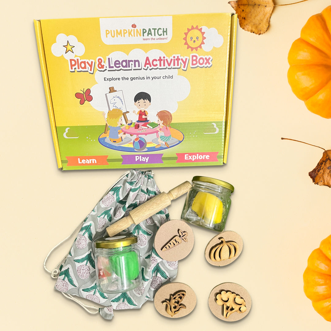 Veggie Garden Play Dough Kit – Pumpkinpatch Kids